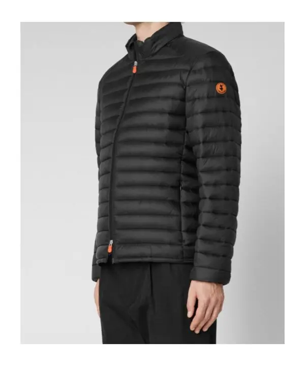 SAVE THE DUCK Alexander Quilted Puffer Jacket - Black