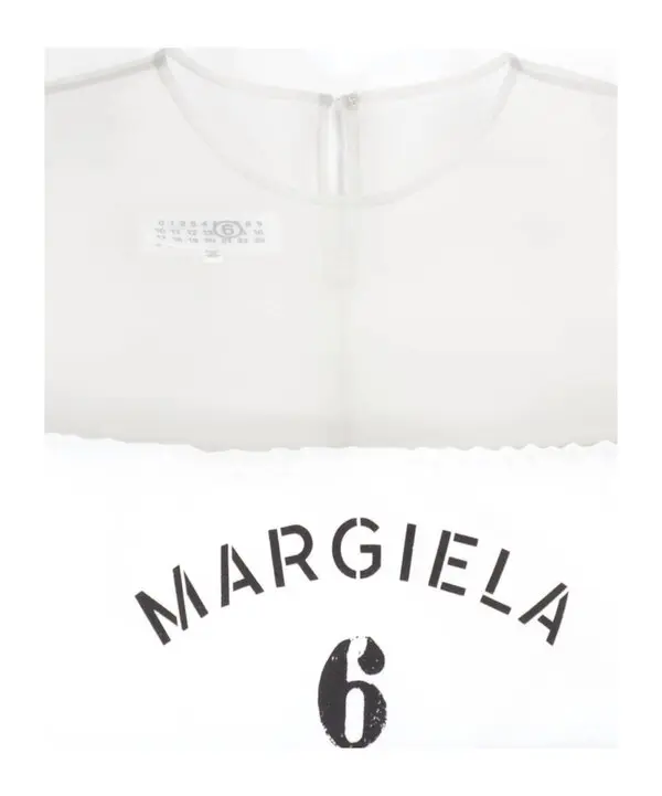 MAISON MARGIELA Mannequin Print Jersey Top