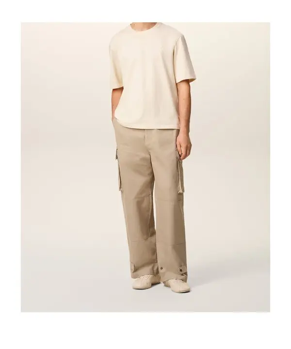 AMI Paris Cargo Pocket Trousers - Beige