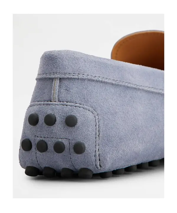 TOD'S Gommino Driving Loafers - Light Blue