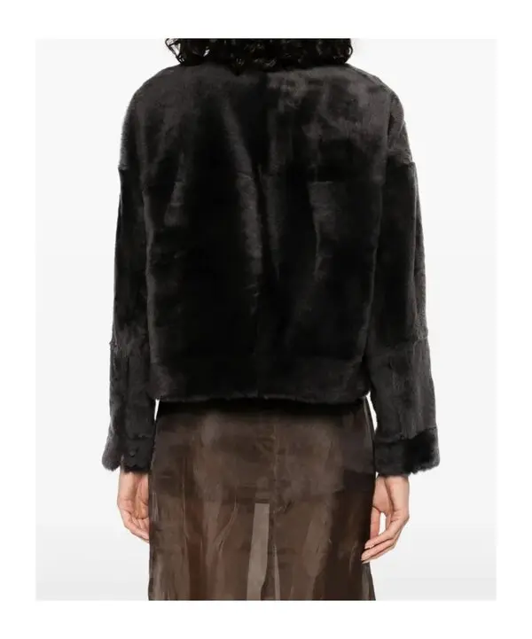 Brunello Cucinelli High Neck Zip-up Jacket