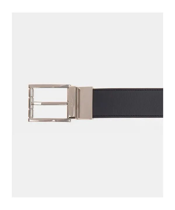 Bally Leather Pin Buckle Belt
