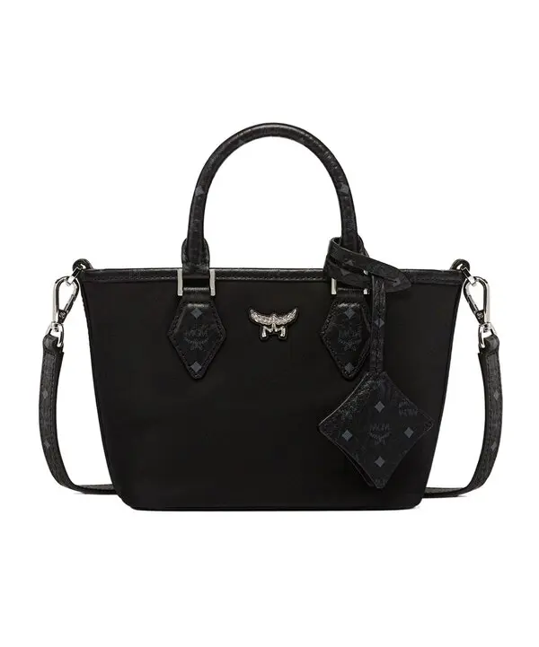 Mcm Aren Tote Bag - Black