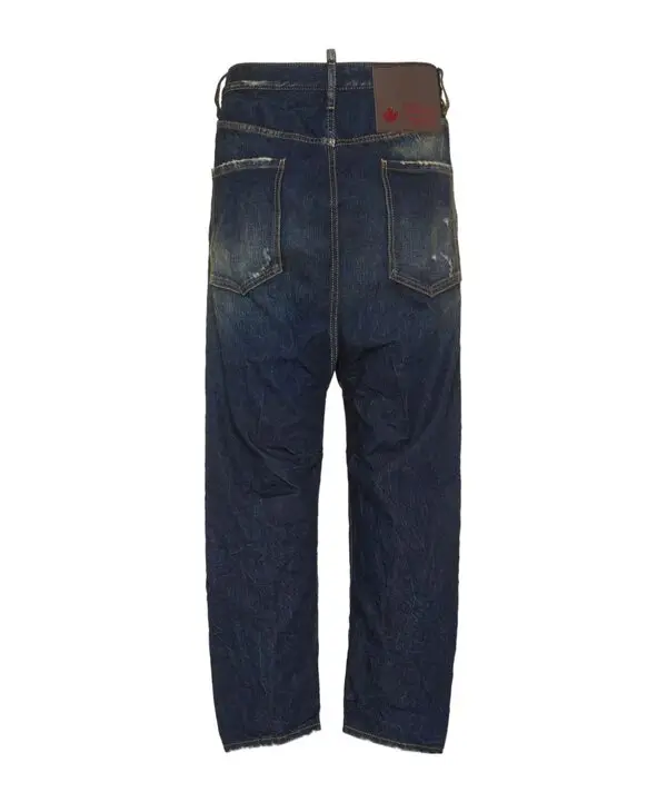 Dsquared2 D-ring Distressed Jeans - Black