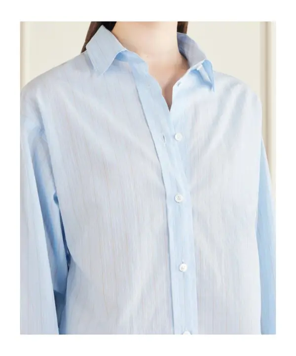 AGOLDE Sona Striped Shirt