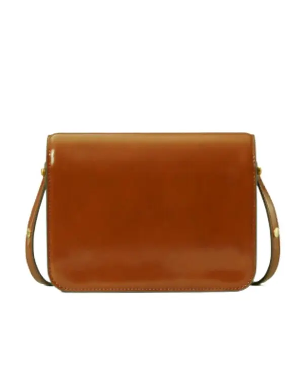 Tory Burch Robinson Spazzolato Convertible Shoulder Bag