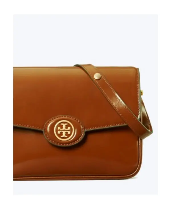 Tory Burch Robinson Spazzolato Convertible Shoulder Bag
