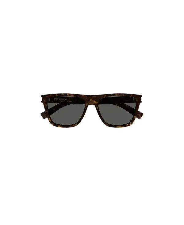 Saint Laurent Square Frame Sunglasses - Black