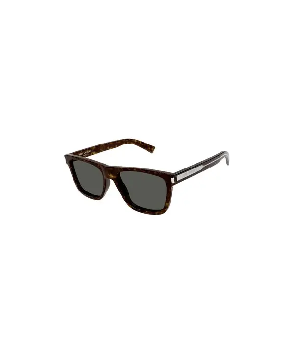 Saint Laurent Square Frame Sunglasses - Black