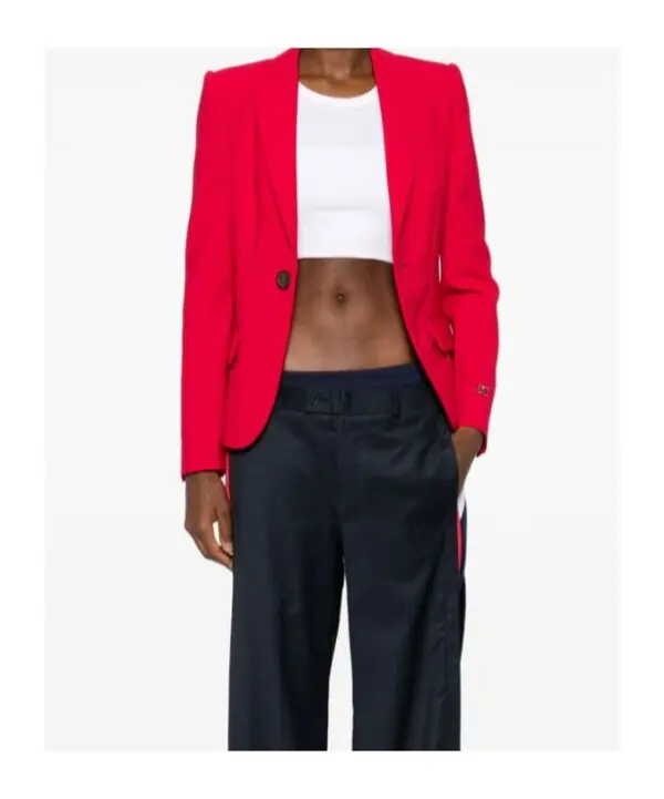 Dsquared2 Logo-plaque Single-breasted Blazer