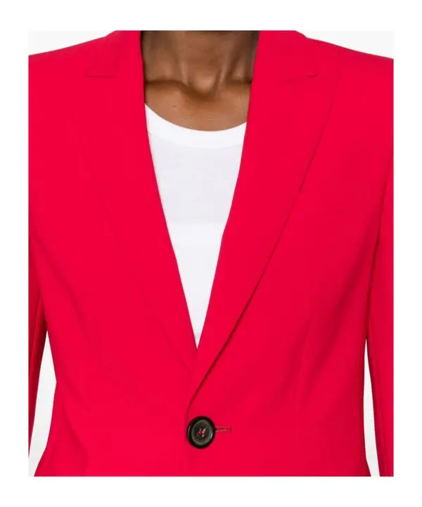 Dsquared2 Logo-plaque Single-breasted Blazer