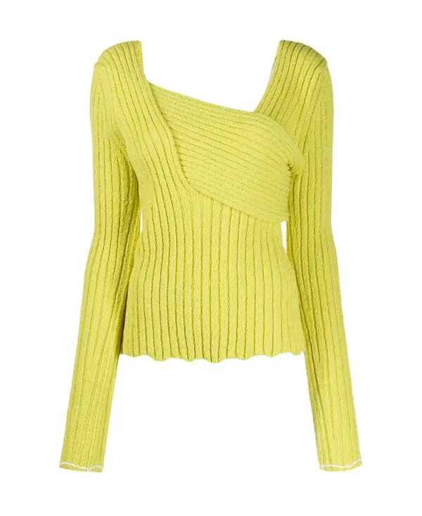 Bottega Veneta Ribbed Knitted Jumper