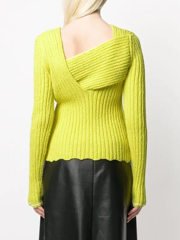 Bottega Veneta Ribbed Knitted Jumper