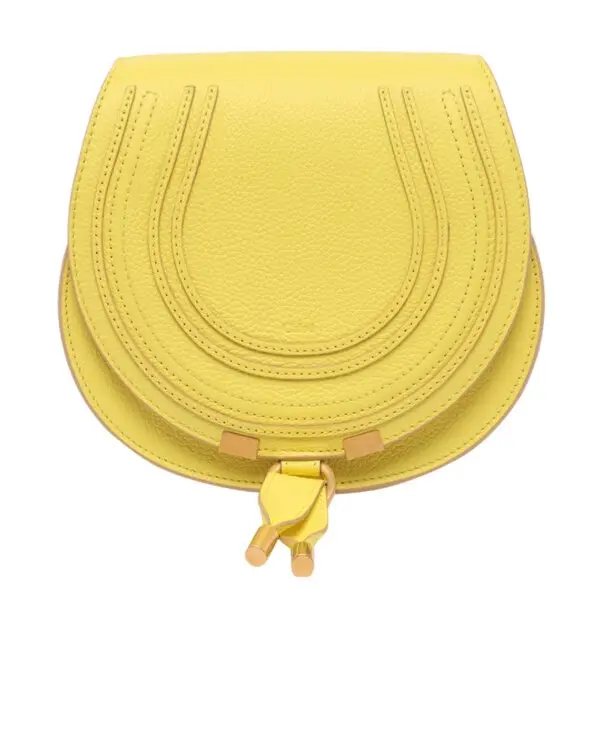 Chloé Small Marcie Crossbody Bag - Yellow