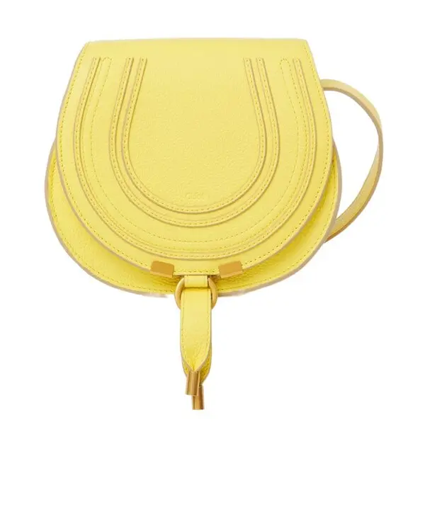 Chloé Small Marcie Crossbody Bag - Yellow
