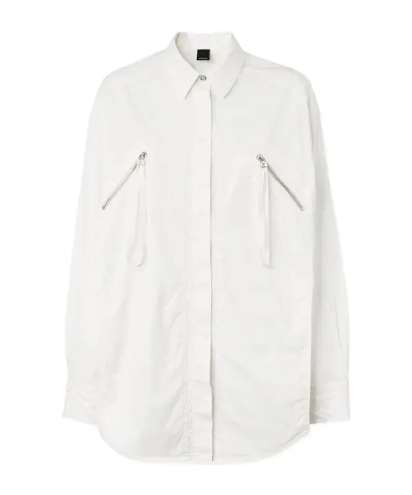 Pinko Zip Pocket Shirt - White