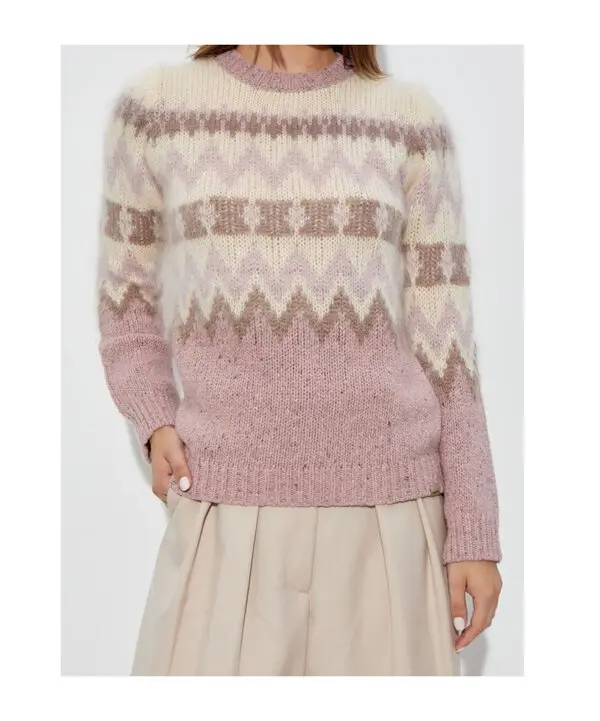 Woolrich Pattern Intarsia-knit Crewneck Jumper