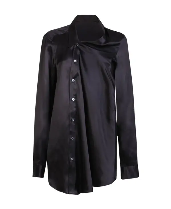 ANN DEMEULEMEESTER Logo Long Sleeve Shirt