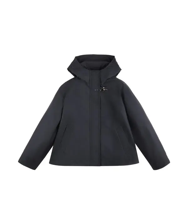 FAY Drawstring Hooded Jacket - Blue