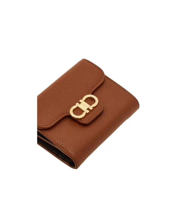 FERRAGAMO Gancini Compact Wallet