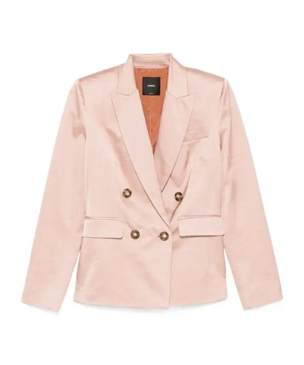 Pinko Long-sleeved Double Breasted Blazer