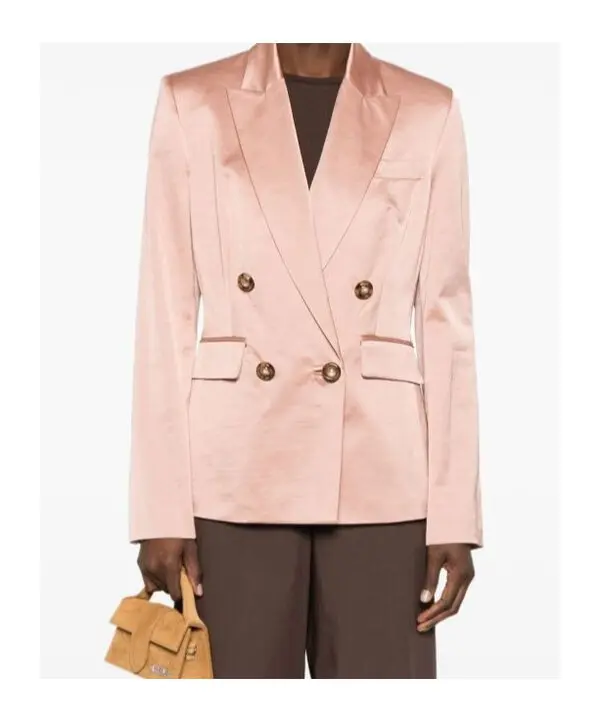 Pinko Long-sleeved Double Breasted Blazer
