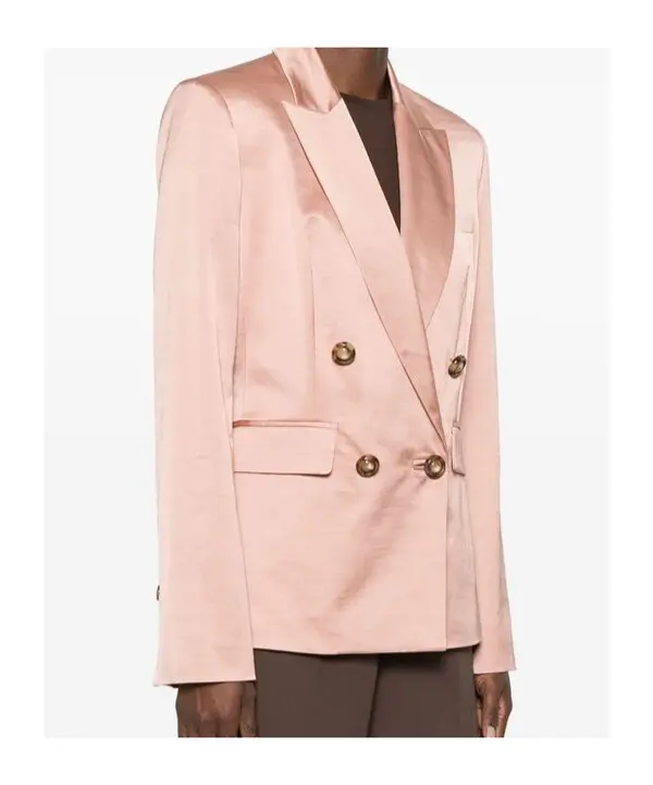 Pinko Long-sleeved Double Breasted Blazer