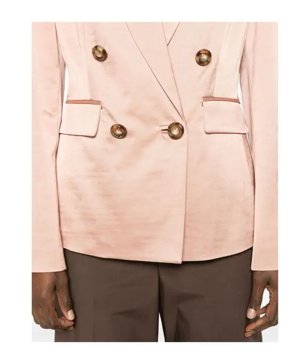 Pinko Long-sleeved Double Breasted Blazer