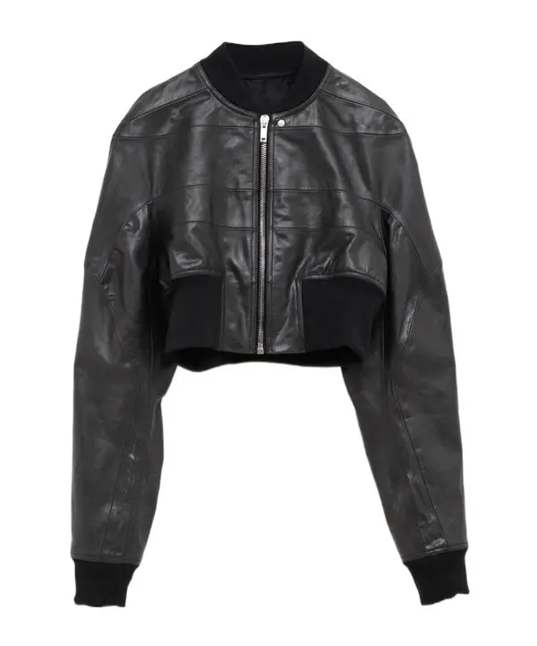 Rick Owens Cropped Bomber Jacket