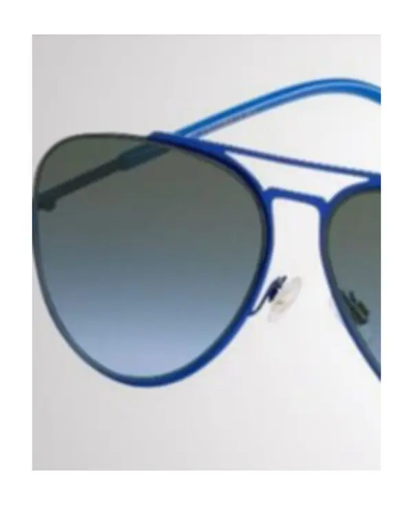 Marc Jacobs Aviator Sunglasses With Mirror Leg Logo