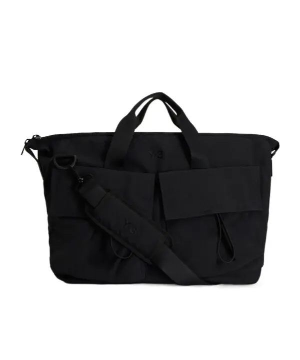 Y3 Utility Multi-pocket Messenger Bag - Black