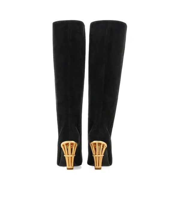 FERRAGAMO Cage Heel Boots