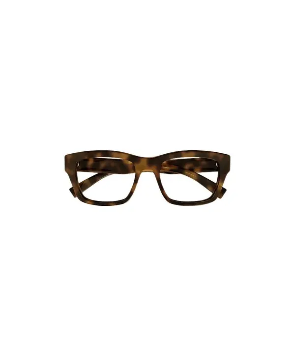 Saint Laurent Rectangle Frame Glasses - Black