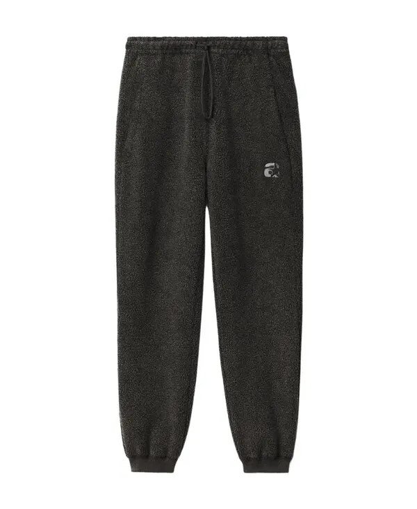 Alexander Wang Logo-embroidered Fleece Track Pants