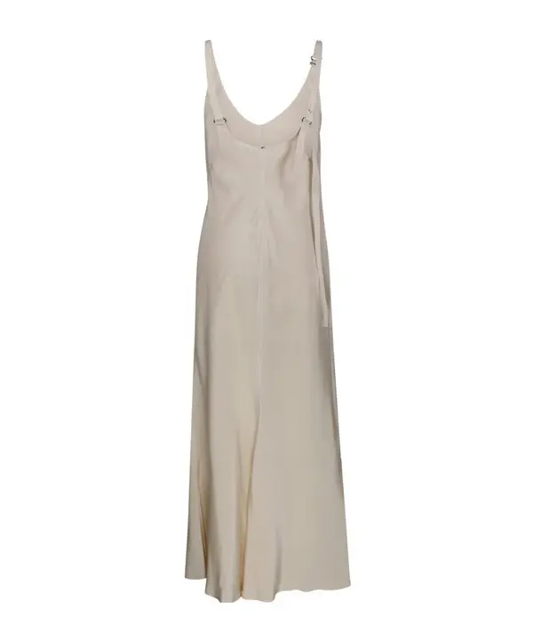 Sportmax Unione V-neck Sleeveless Dress - Nude