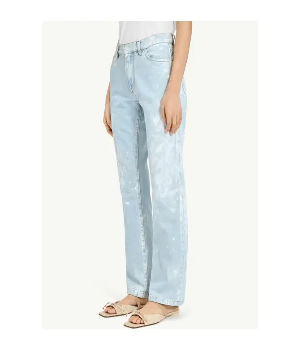 MAISON MARGIELA Straight-leg Handpainted Jeans