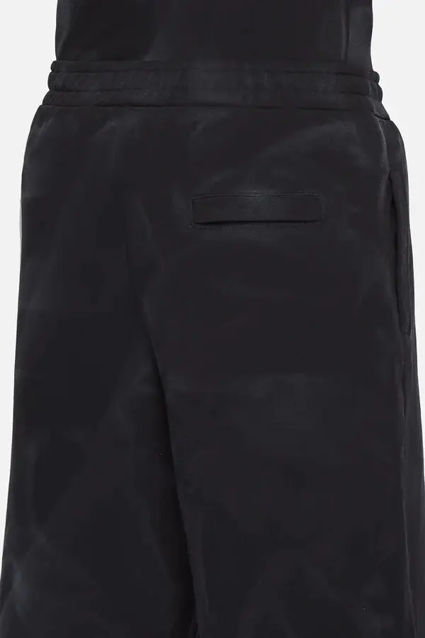 44 LABEL GROUP Logo-print Faded Effect Drawstring Shorts