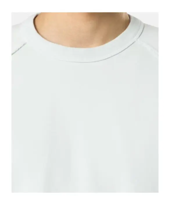 Stone Island Logo Patch Crewneck Sweatshirt - Sky-blue
