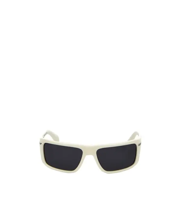 Off-White Bologna Rectangular Frame Sunglasses - Black