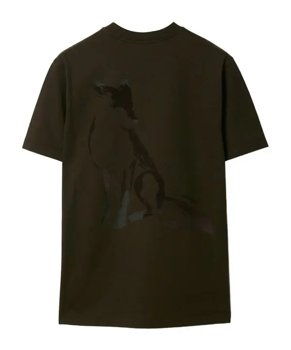 Burberry Cotton Short-sleeved T-shirt - Comfortable Brown