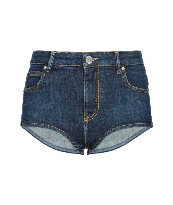 Pinko Belt-loop Denim Shorts