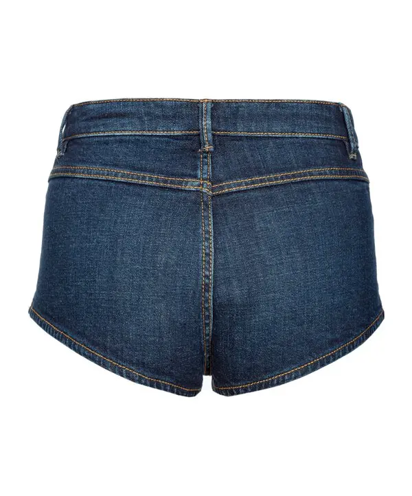 Pinko Belt-loop Denim Shorts