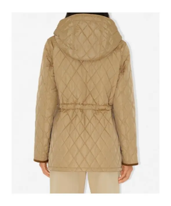 Burberry Devon Quilted Drawstring Hooded Parka
