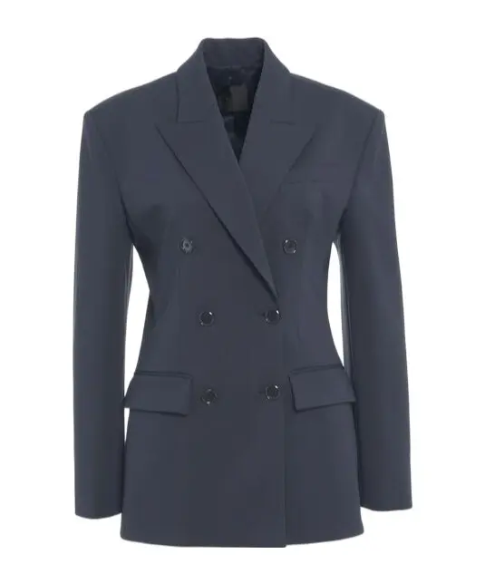 Pinko Double-breasted Blazer - Black