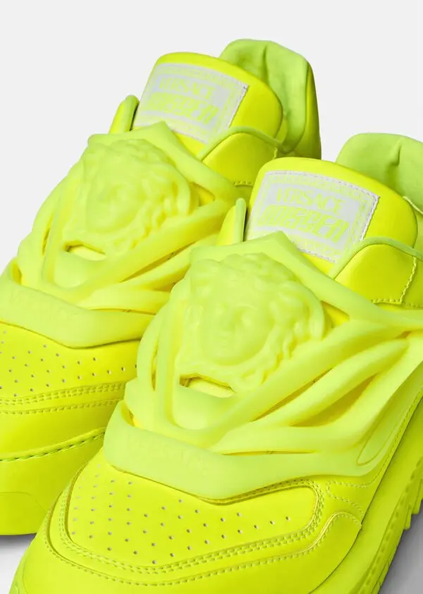 Versace Odissea Low-top Sneakers - Yellow