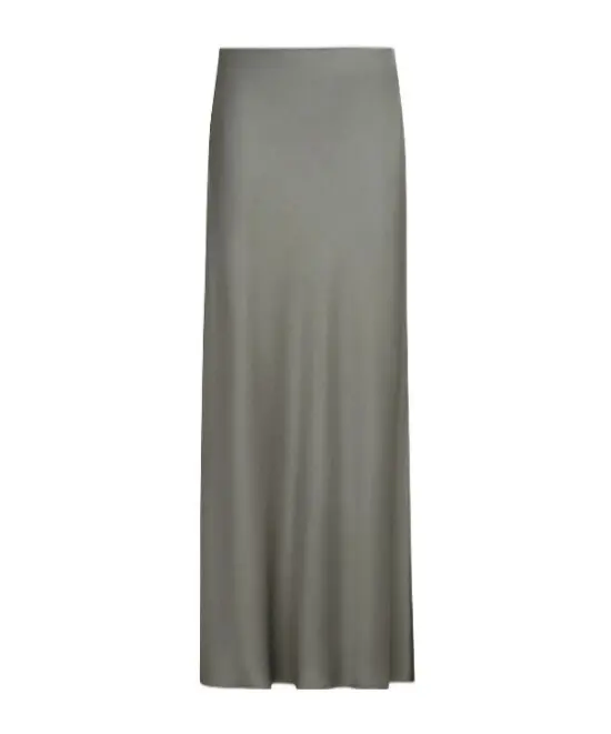 Brunello Cucinelli High-waist Maxi Skirt - Olive