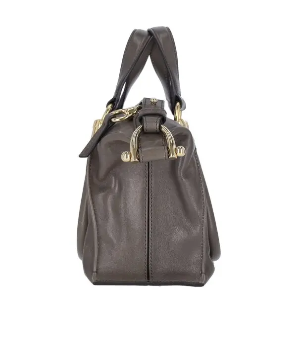 Chloé Paraty 24 Small Shoulder Bag - Grey