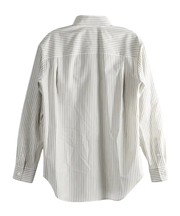 THE ROW Striped Button-up Shirt - White