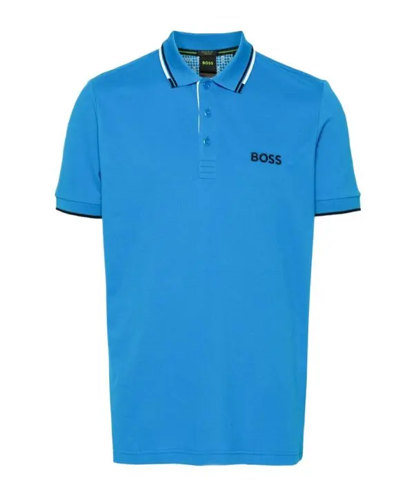 Hugo Boss Logo-embroidered Polo Shirt