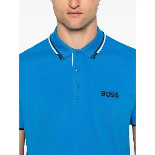 Hugo Boss Logo-embroidered Polo Shirt